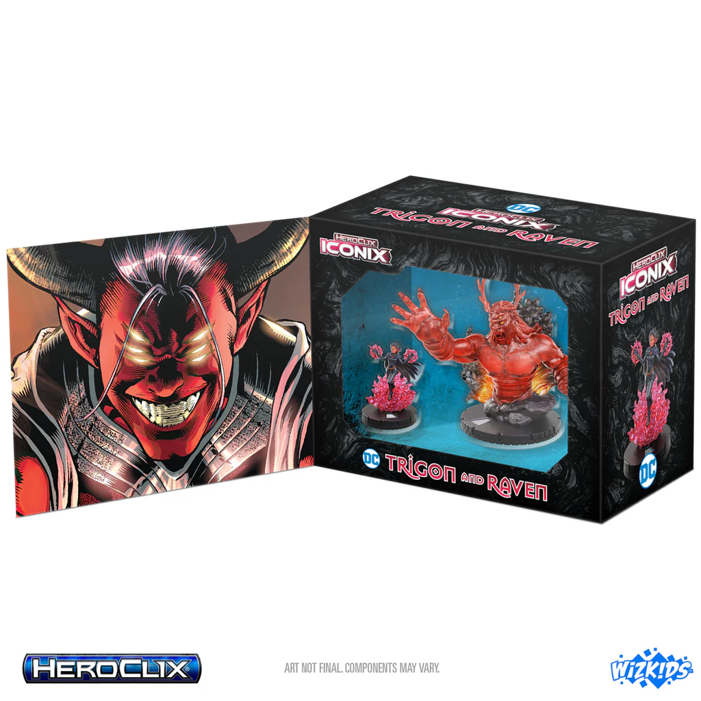 HEROCLIX ICONIX: TRIGON & RAVEN – Games and Stuff