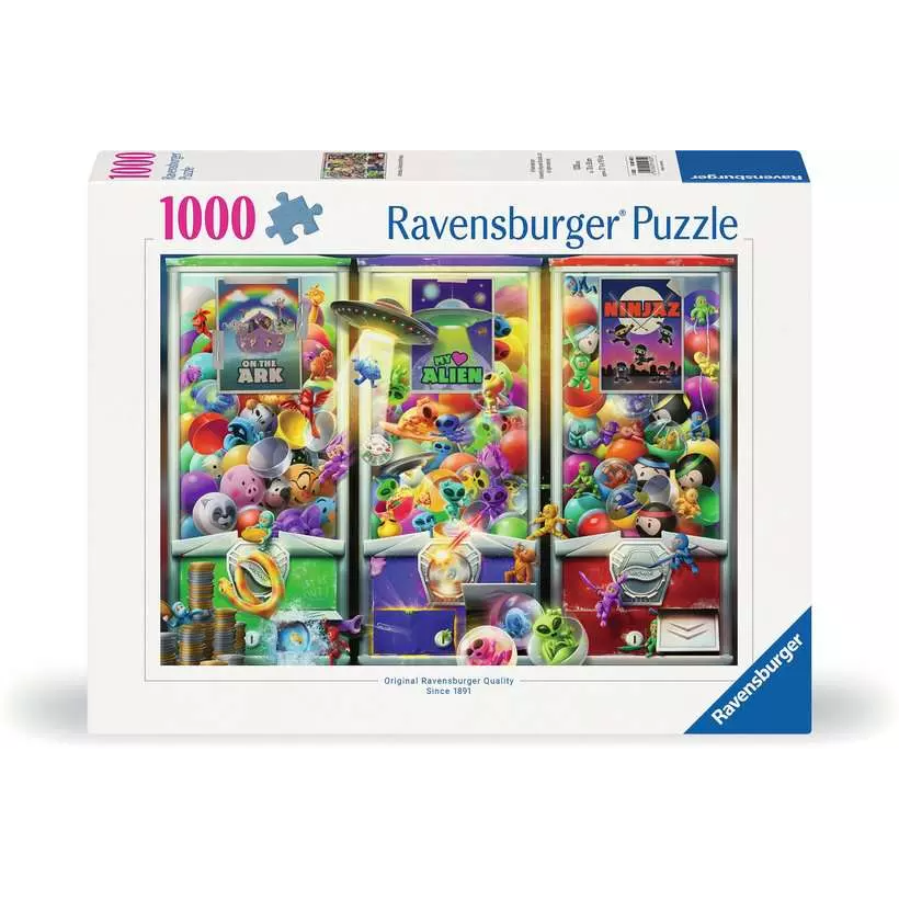 ANIMALS, ALIENS, & NINJAS 1000 PC PUZZLE – Games and Stuff
