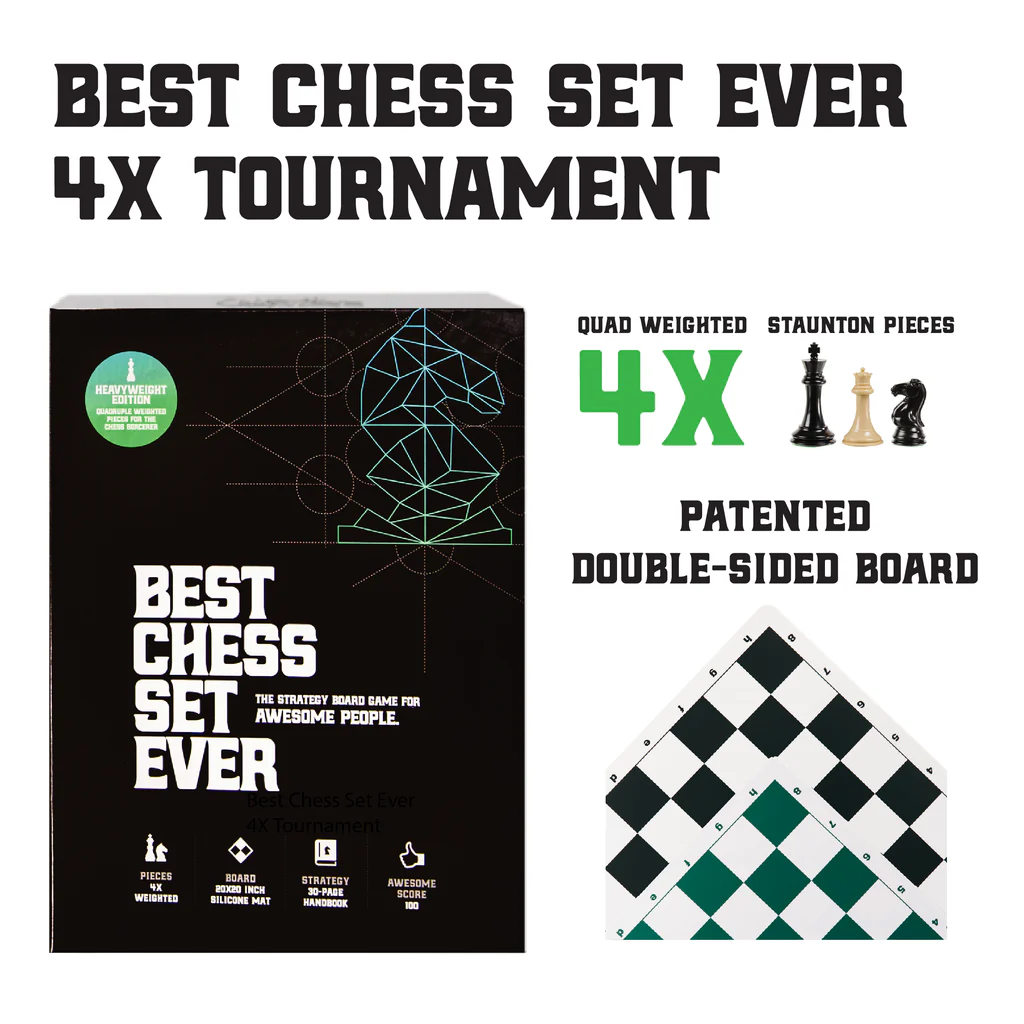 BEST CHESS SET EVER 4X TOURNAMENT – Games and Stuff