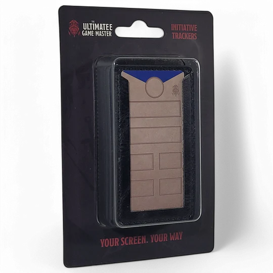 ULTIMATE GAME MASTER SCREEN: INITIATIVE TRACKERS BLACK – Games and Stuff