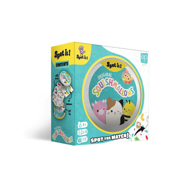 SPOT IT! SQUISHMALLOWS – Games and Stuff