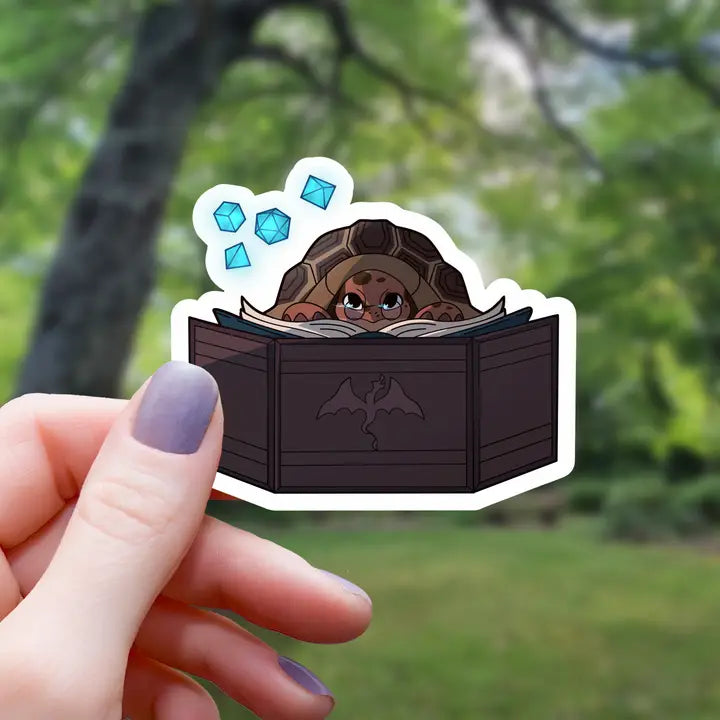 TURTLE GAME MASTER TABLETOP RPG STICKER – Games and Stuff