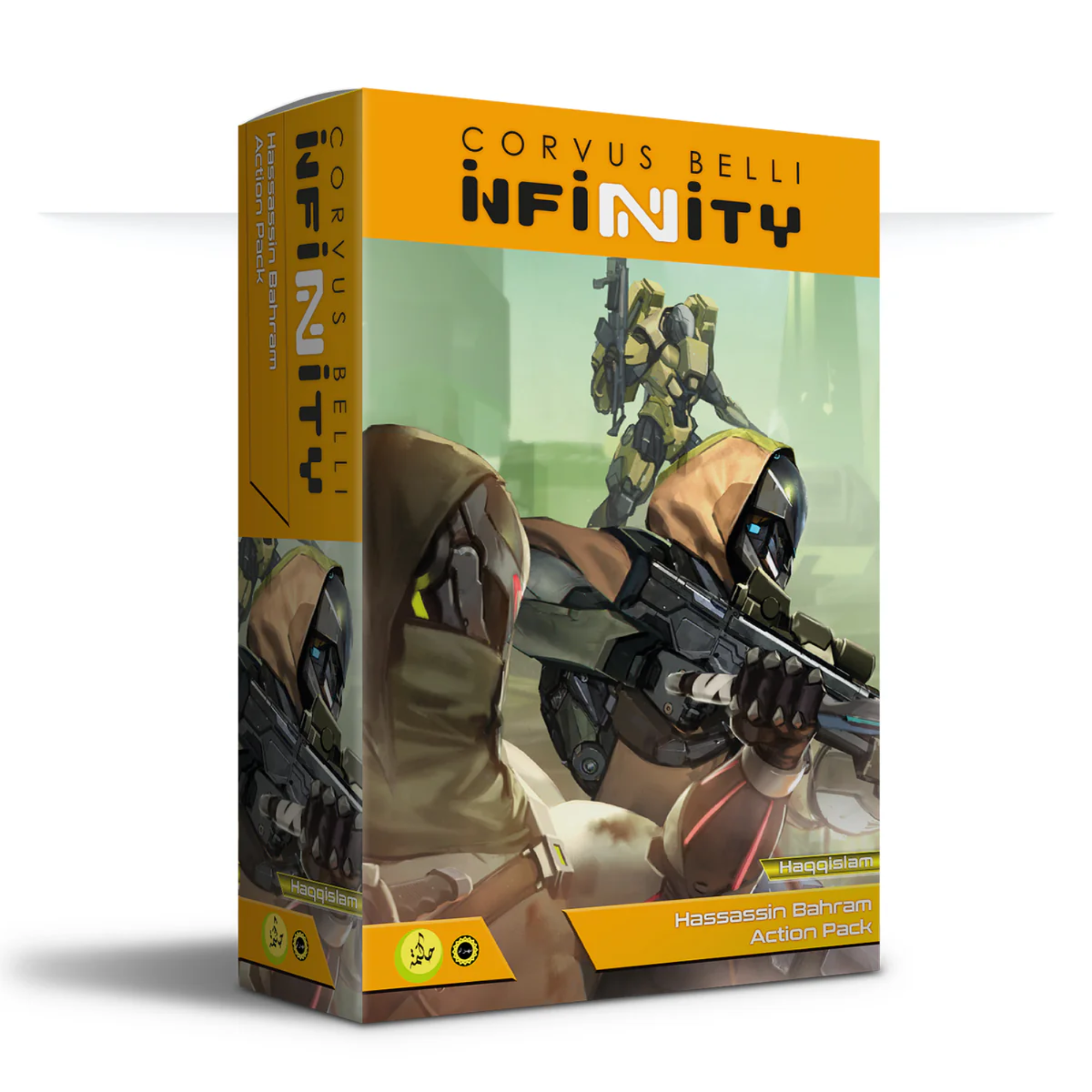 INFINITY HAQQISLAM HASSASSIN BAHRAM ACTION PACK – Games and Stuff