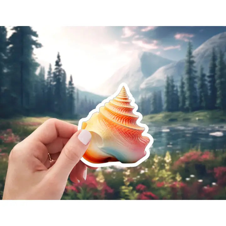 CONCH SHELL STICKER – Games and Stuff