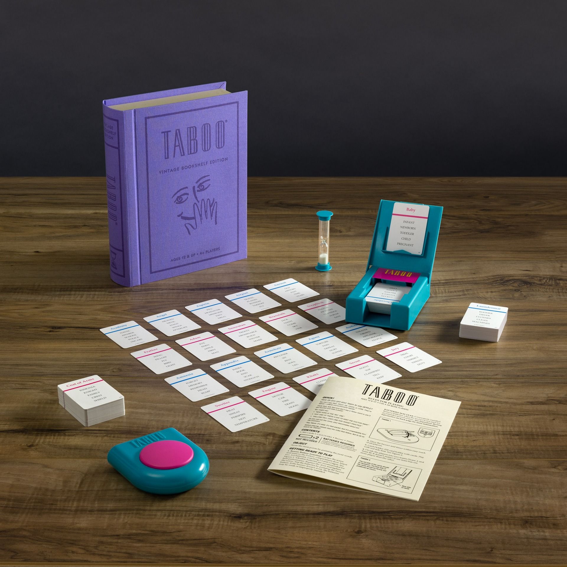 TABOO VINTAGE BOOKSHELF EDITION – Games and Stuff