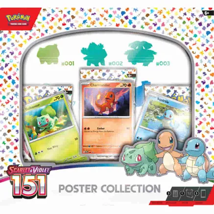 POKEMON 151 POSTER COLLECTION – Games and Stuff