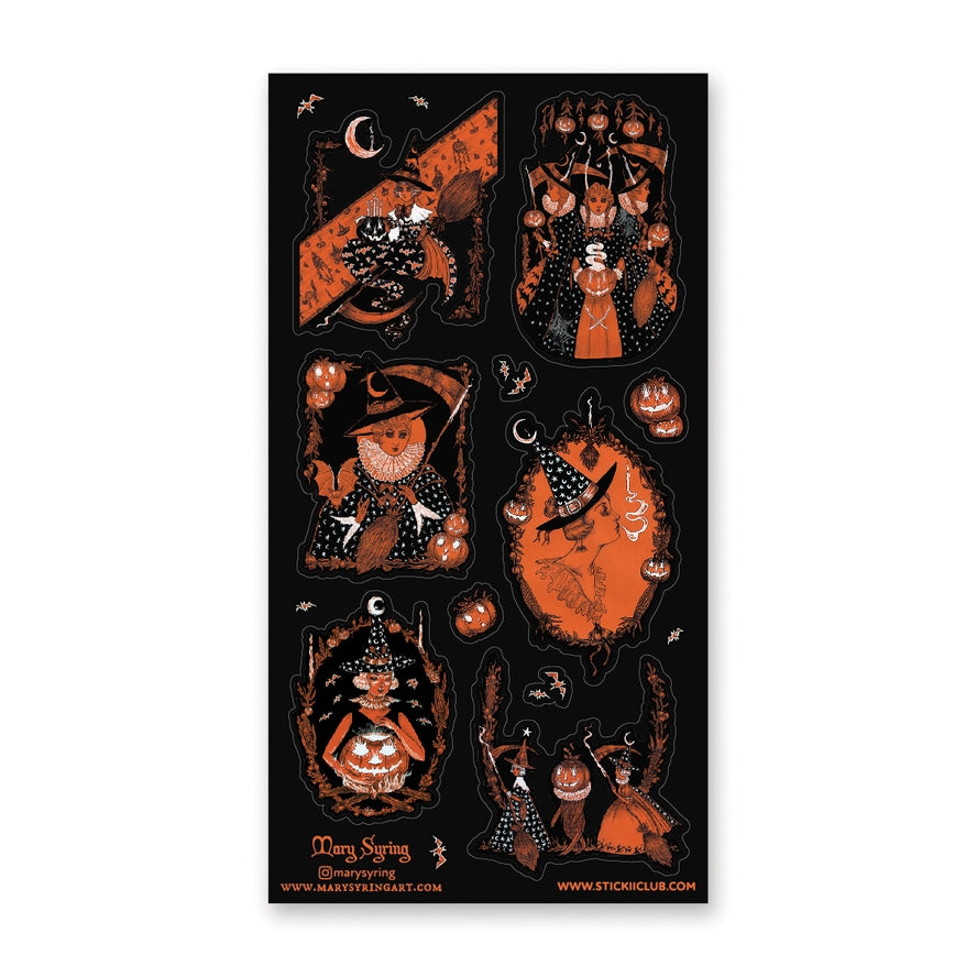 SEASON OF THE WITCH STICKER SHEET – Games and Stuff