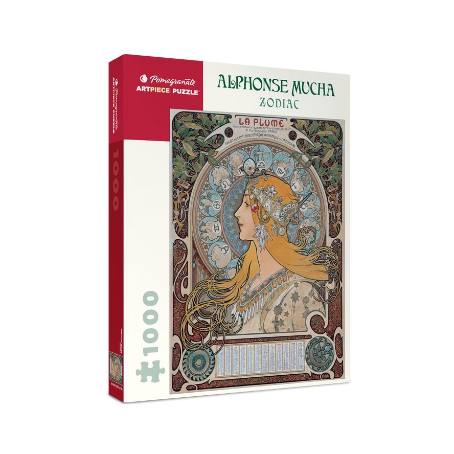 ALPHONSE MUCHA 1000 PC JIGSAW PUZZLE – Games and Stuff