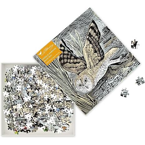MARSH OWL BY ANGELA HARDING 1000PC JIGSAW PUZZLE – Games and Stuff