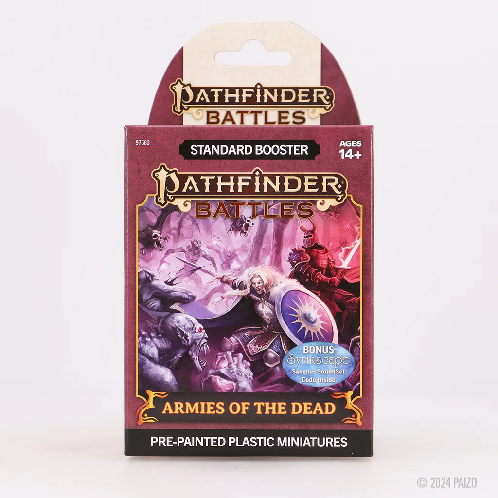 PATHFINDER BATTLES: ARMIES OF THE DEAD BOOSTER BOX – Games and Stuff