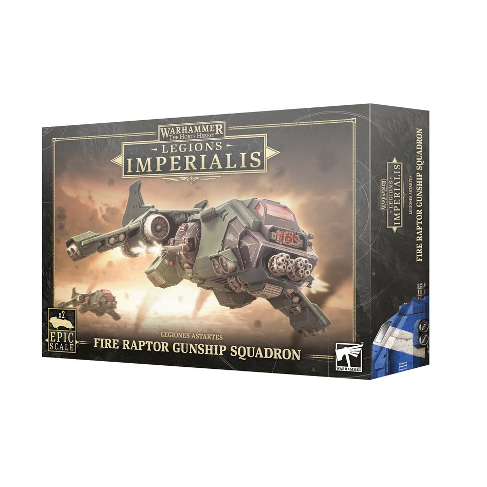 LEGIONS IMPERIALIS: FIRE RAPTOR GUNSHIP SQUADRON – Games and Stuff