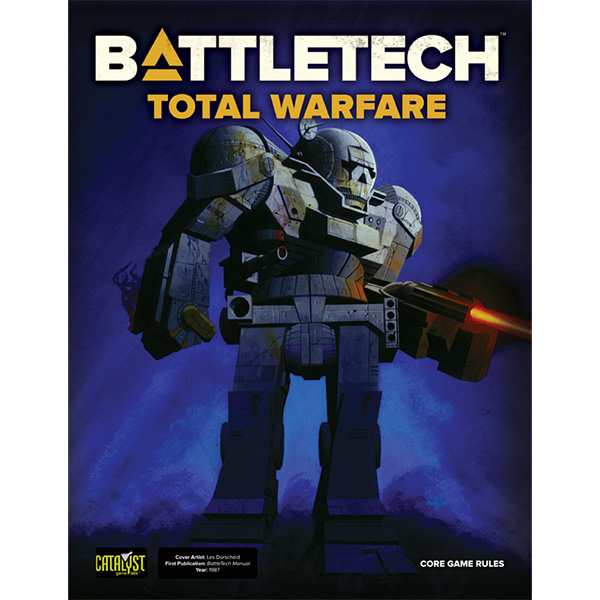 BATTLETECH TOTAL WARFARE VINTAGE COVER – Games and Stuff