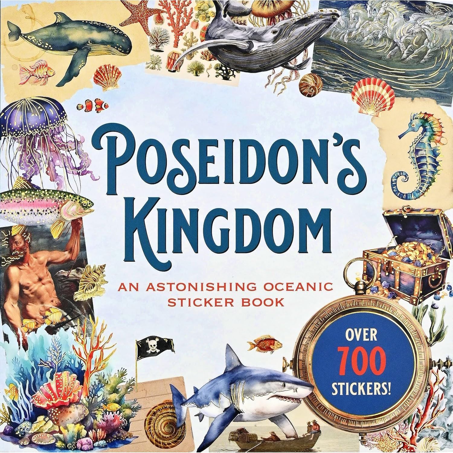POSEIDON'S KINGDOM STICKER BOOK – Games and Stuff