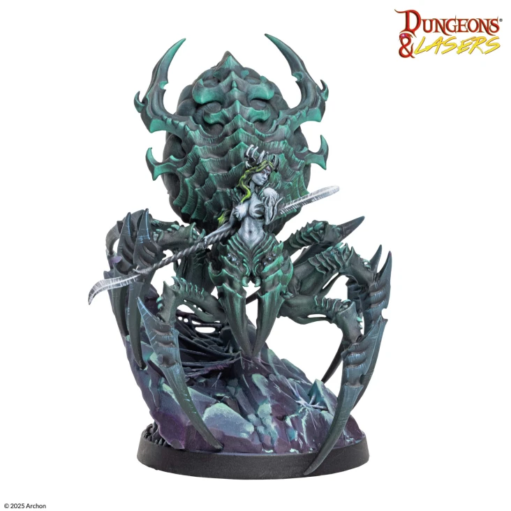 DUNGEONS & LASERS ARACHNEA SPIDER MATRIARCH – Games and Stuff