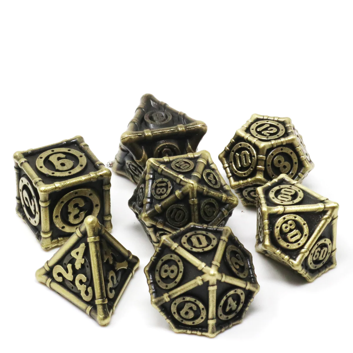 CONDUIT GOLD RPG METAL DICE SET – Games and Stuff