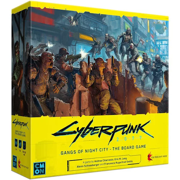 CYBERPUNK 2077 GANGS OF NIGHT CITY KICKSTARTER EDITION – Games and Stuff