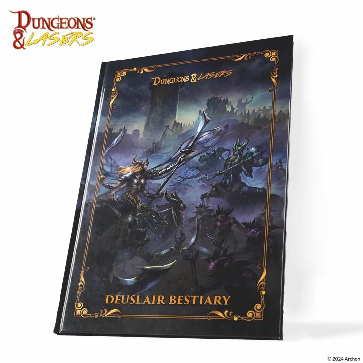 DUNGEONS & LAZERS WORLD OF DEUSLAIR BESTIARY – Games and Stuff