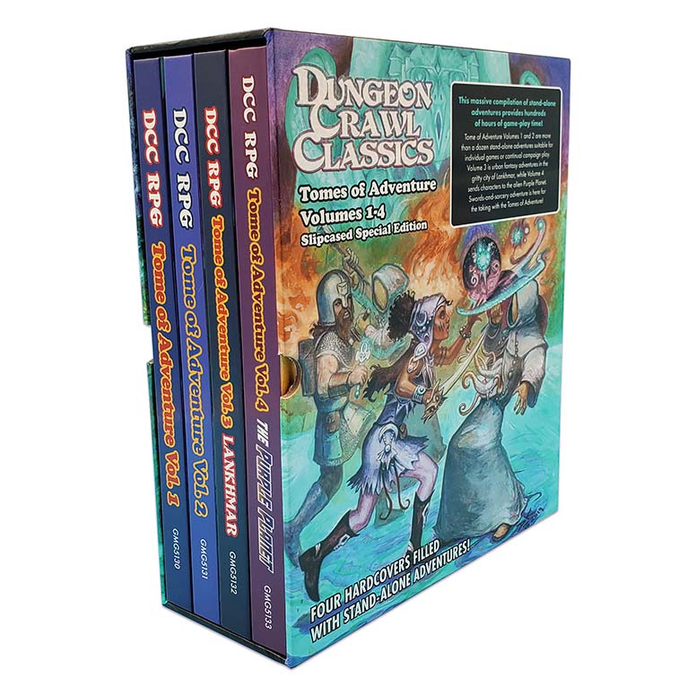 DCC: TOME OF ADVENTURES SLIPCASE COLLECTION – Games and Stuff