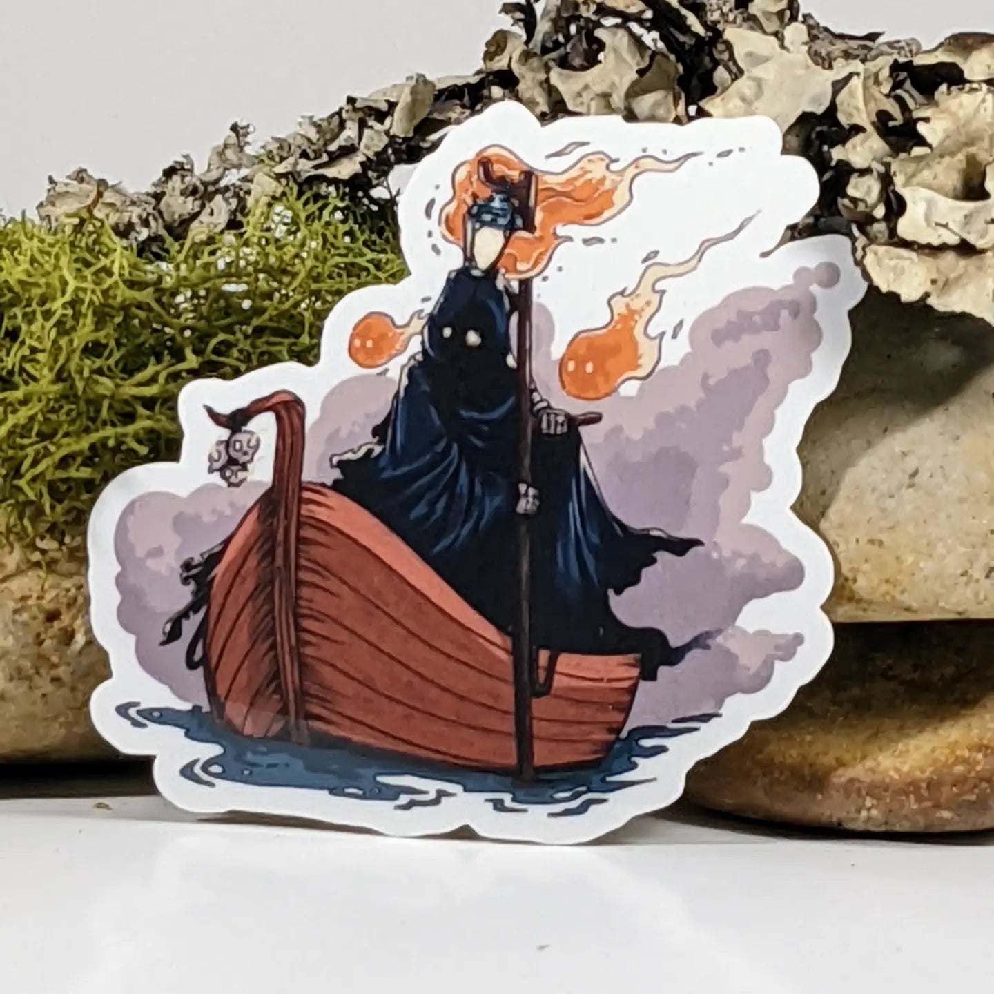 CHARON UNDERWORLD FERRY STICKER – Games and Stuff