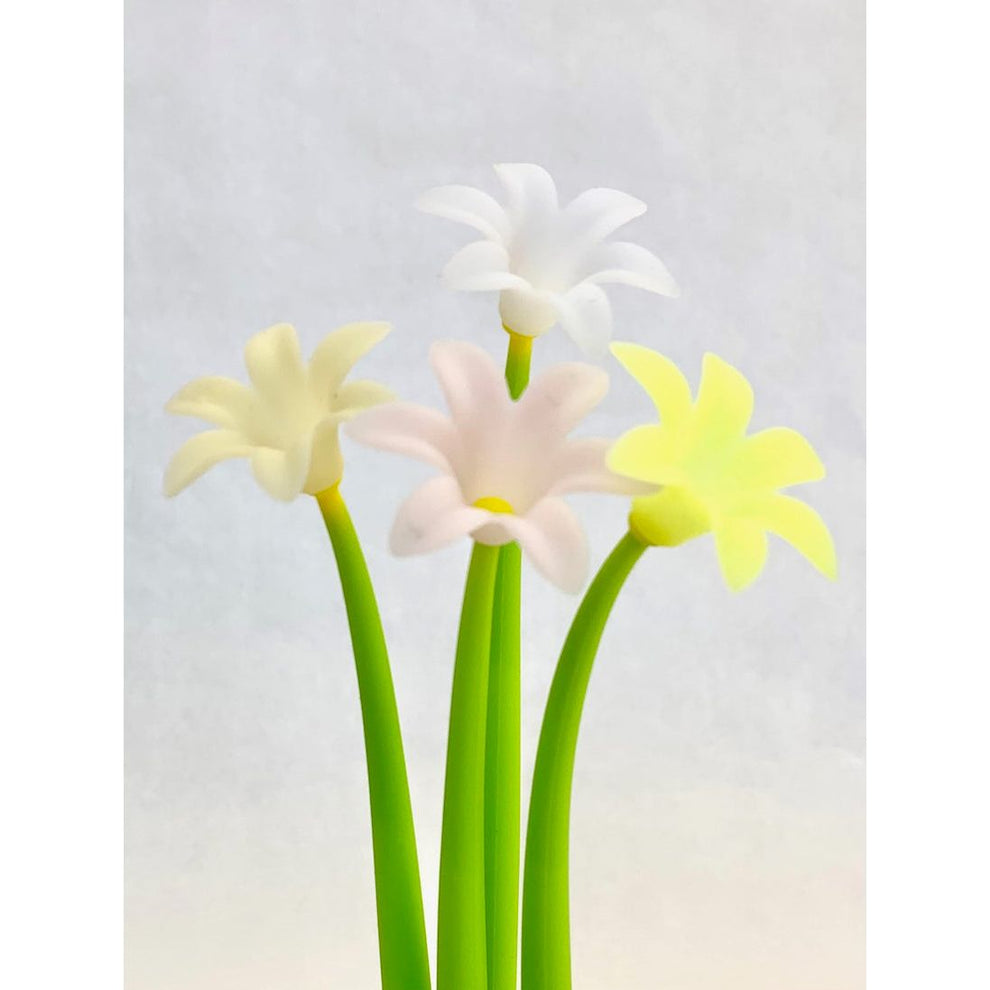 LILY FLOWER WIGGLE GEL PEN – Games and Stuff