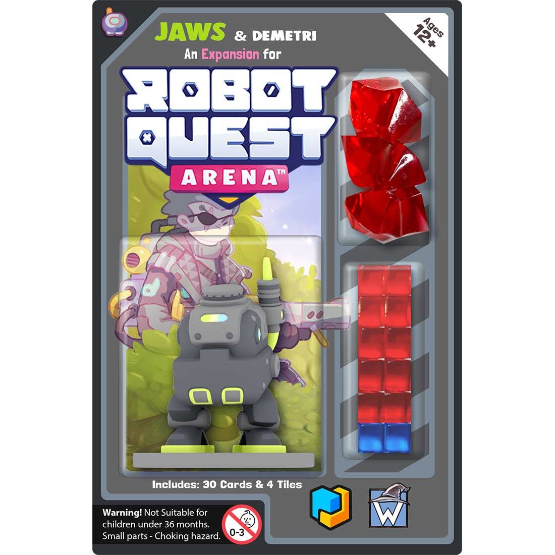 ROBOT QUEST ARENA: JAWS AND DEMETRI EXPANSION – Games and Stuff