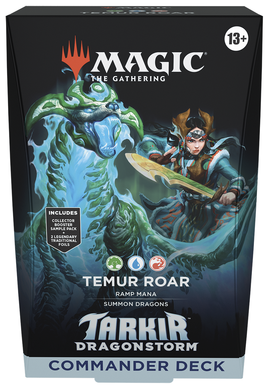 TARKIR: DRAGONSTORM TEMUR ROAR COMMANDER DECK PREORDER – Games and Stuff
