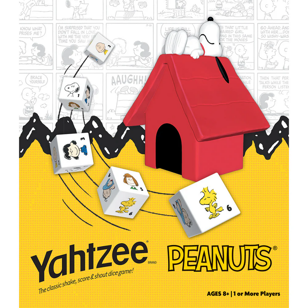 YAHTZEE PEANUTS – Games and Stuff