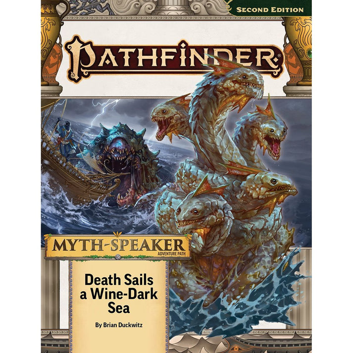 PATHFINDER 2E DEATH SAILS A WINE-DARK SEA (MYTH-SPEAKER 2 OF 3) ADVENT ...