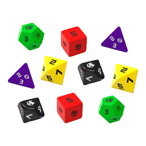 CYBERPUNK RED COMBAT ZONE RE/ACTION DICE – Games and Stuff
