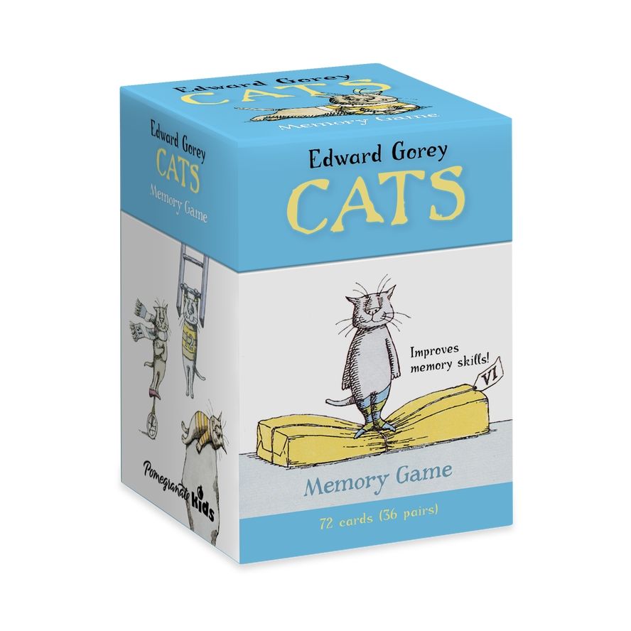 EDWARD GOREY CATS: A MEMORY GAME – Games and Stuff