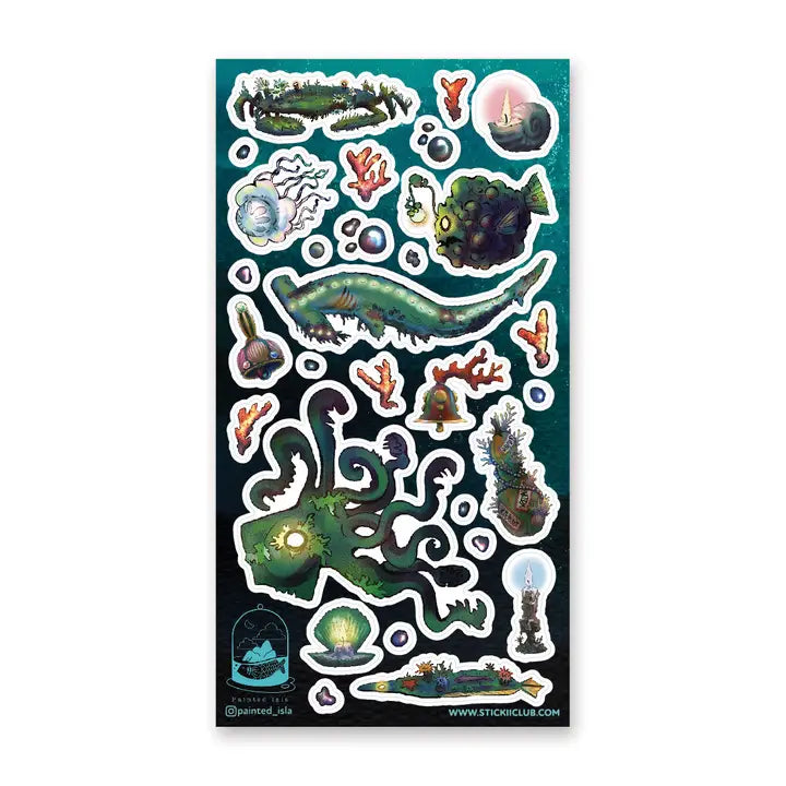 INTO THE DEEP STICKER SHEET – Games and Stuff