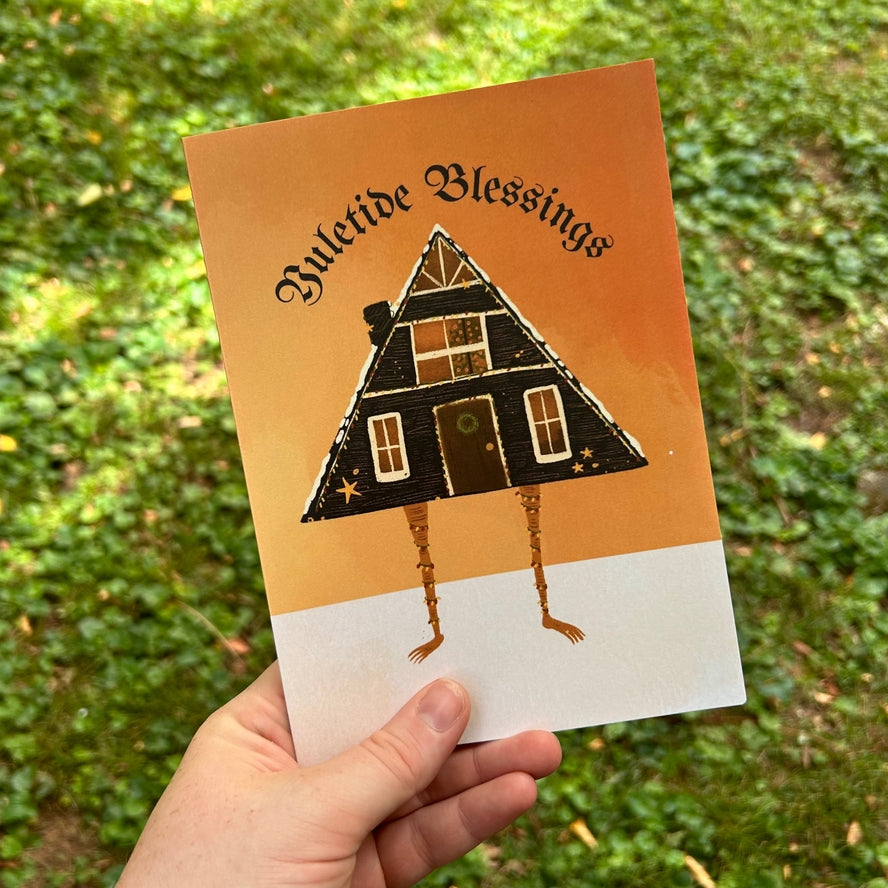 BABA YAGA'S HUT YULETIDE BLESSINGS CARD – Games and Stuff