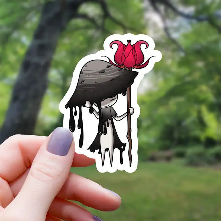 MUSHROOM CLERIC RPG STICKER – Games and Stuff