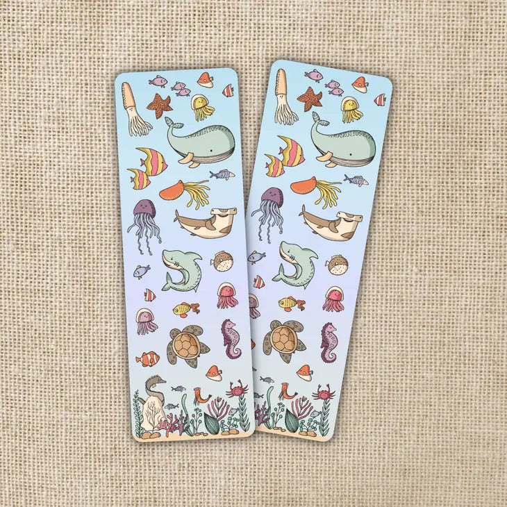 UNDER THE SEA BOOKMARK – Games and Stuff