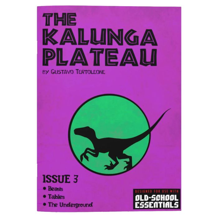 THE KALUNGA PLATEAU ISSUE #3 – Games and Stuff