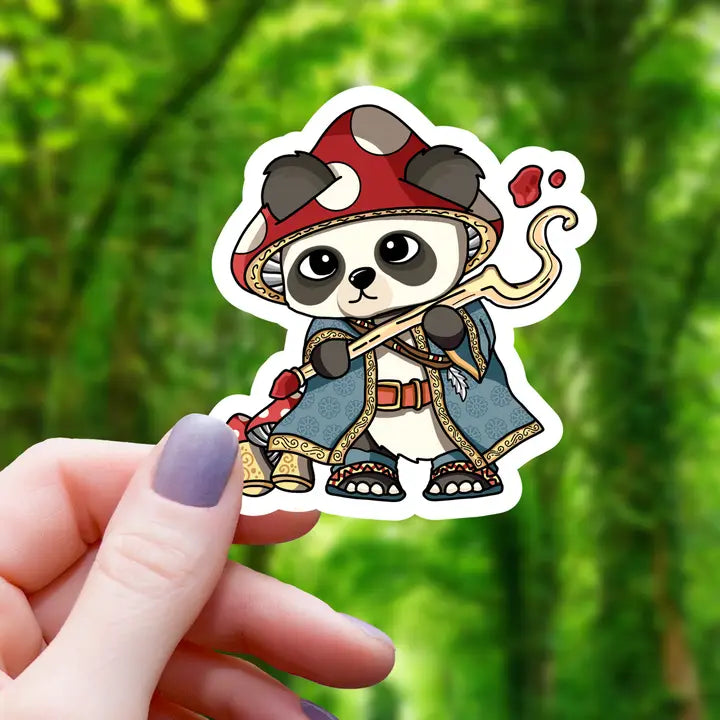 PANDA DRUID RPG STICKER – Games and Stuff
