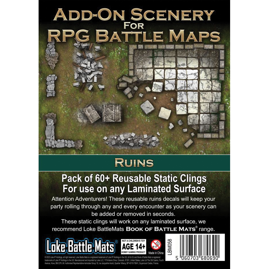ADD ON SCENERY FOR RPGS: RUINS – Games and Stuff