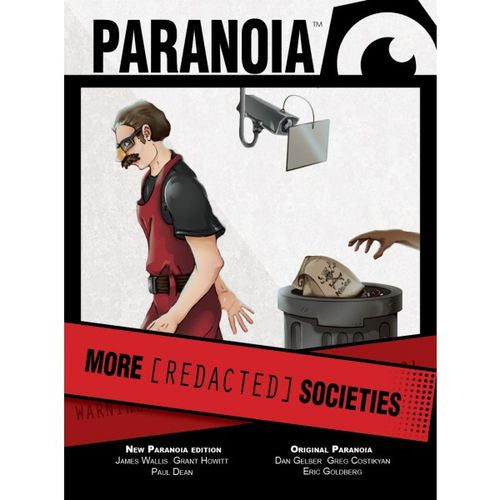PARANOIA RPG: MORE [REDACTED] SOCIETIES DECK – Games and Stuff