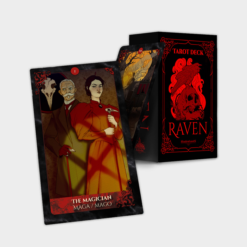 RAVEN RPG TAROT DECK – Games and Stuff