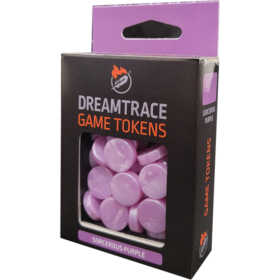DREAMTRACE GAMING TOKENS: SORCEROUS PURPLE – Games and Stuff
