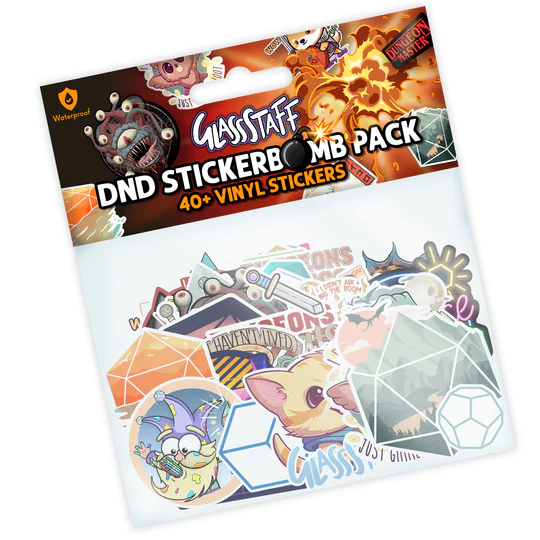STICKER BOMB VINYL STICKER PACK – Games and Stuff
