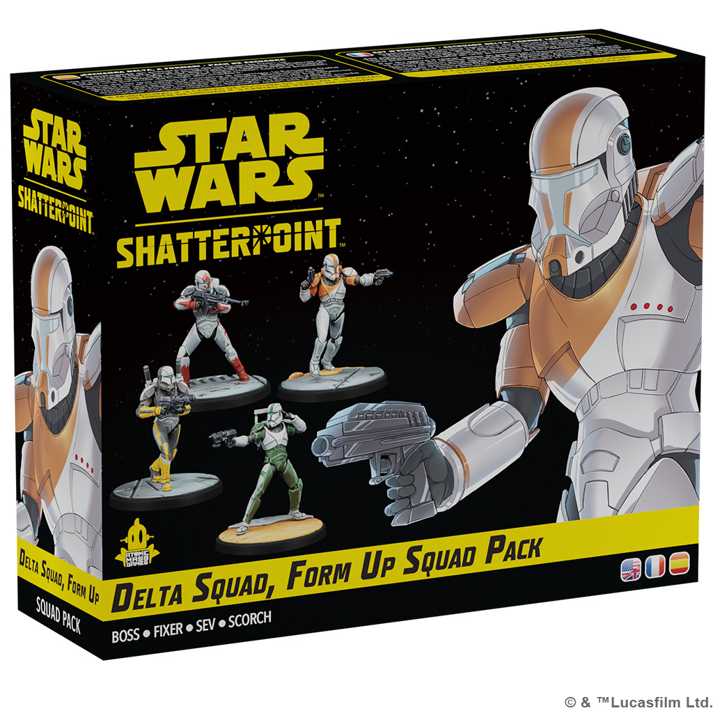 STAR WARS SHATTERPOINT: DELTA SQUAD, FORM UP SQUAD PACK – Games and Stuff