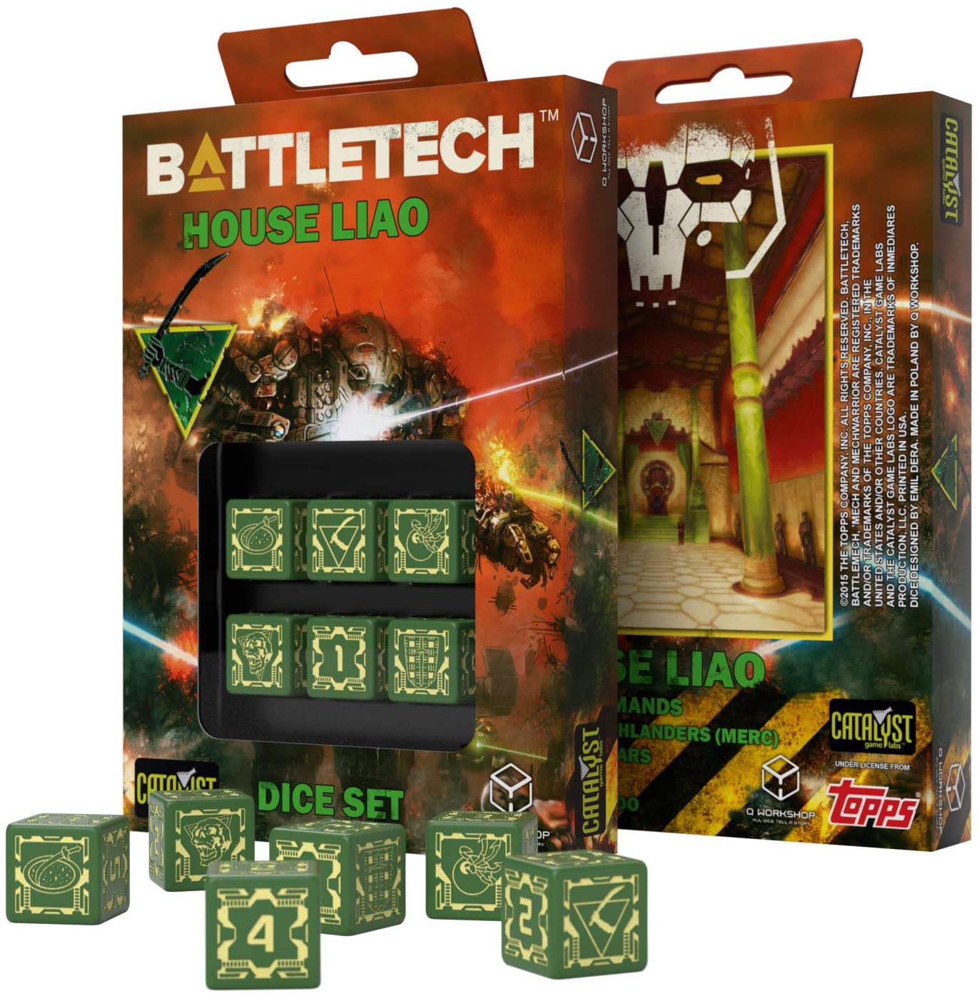 BATTLETECH: HOUSE LIAO DICE – Games and Stuff