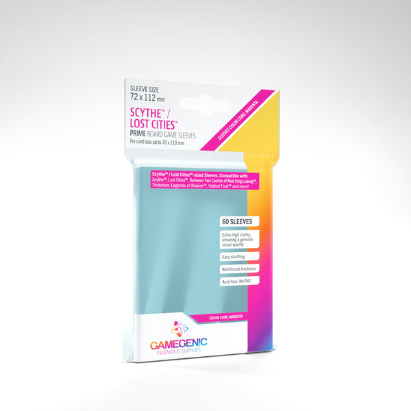 GAMEGENIC PRIME Scythe and/or Lost Cities Sleeves – Games and Stuff