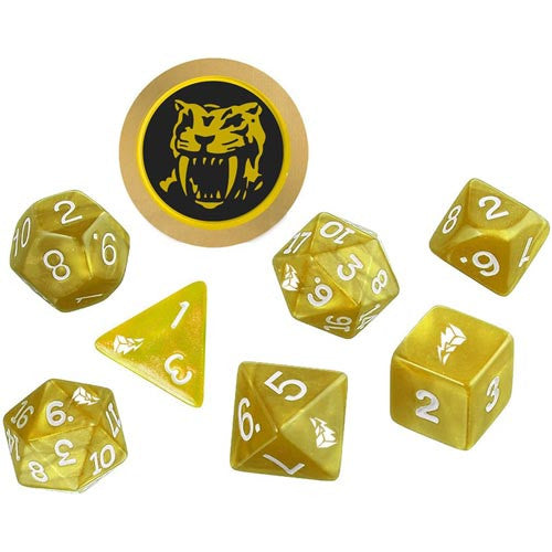 POWER RANGERS RPG DICE YELLOW – Games and Stuff