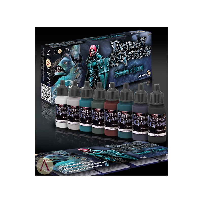 SHADES OF DOOM PAINT SET – Games and Stuff